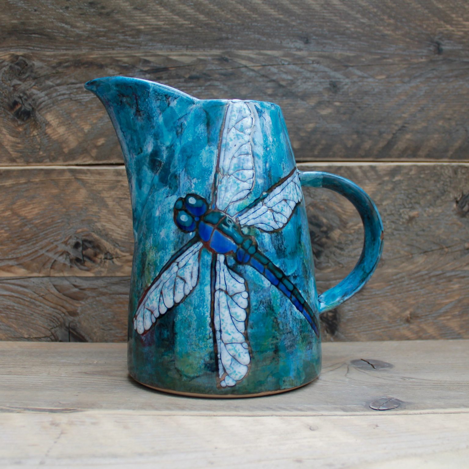 Dragonfly Toucan Jug | Grayshott Pottery