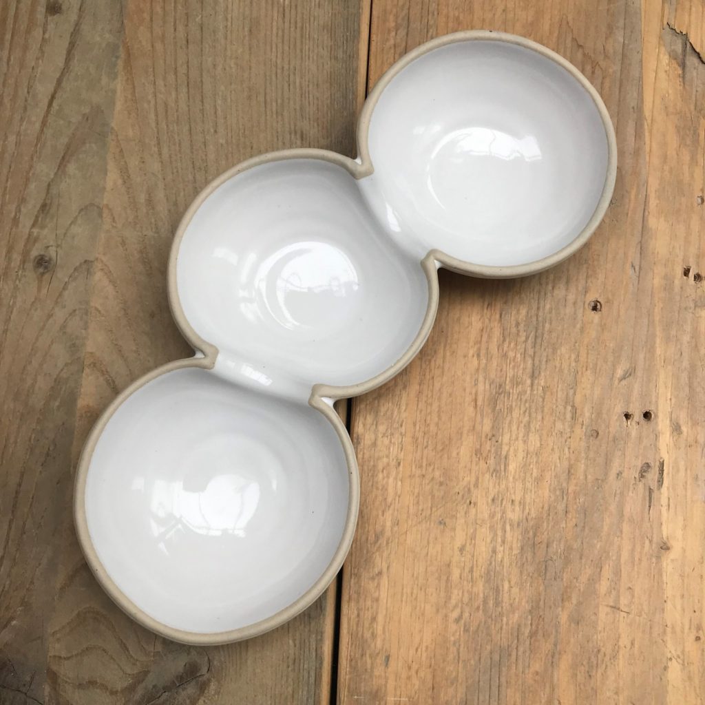 Soho Triple Dish | Grayshott Pottery